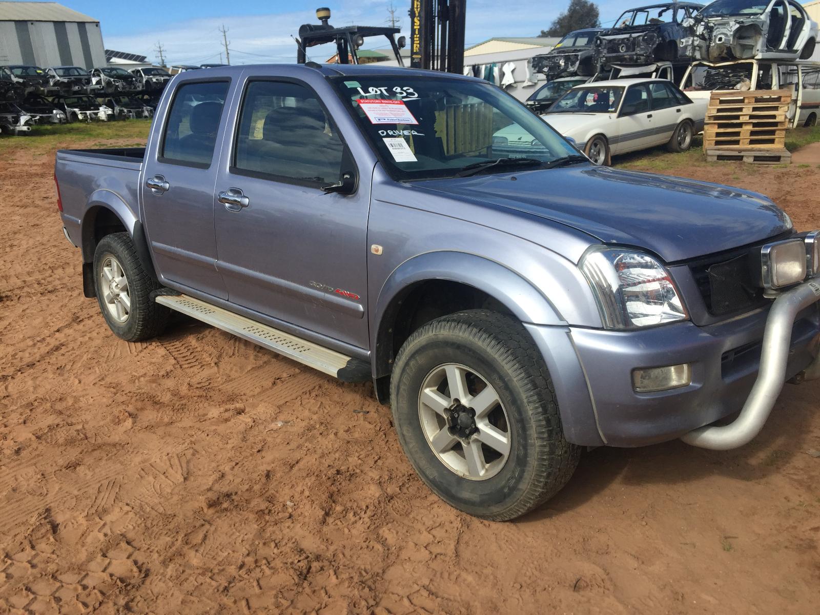 2003 HOLDEN RODEO AXLE - Narrandera Auto Wreckers