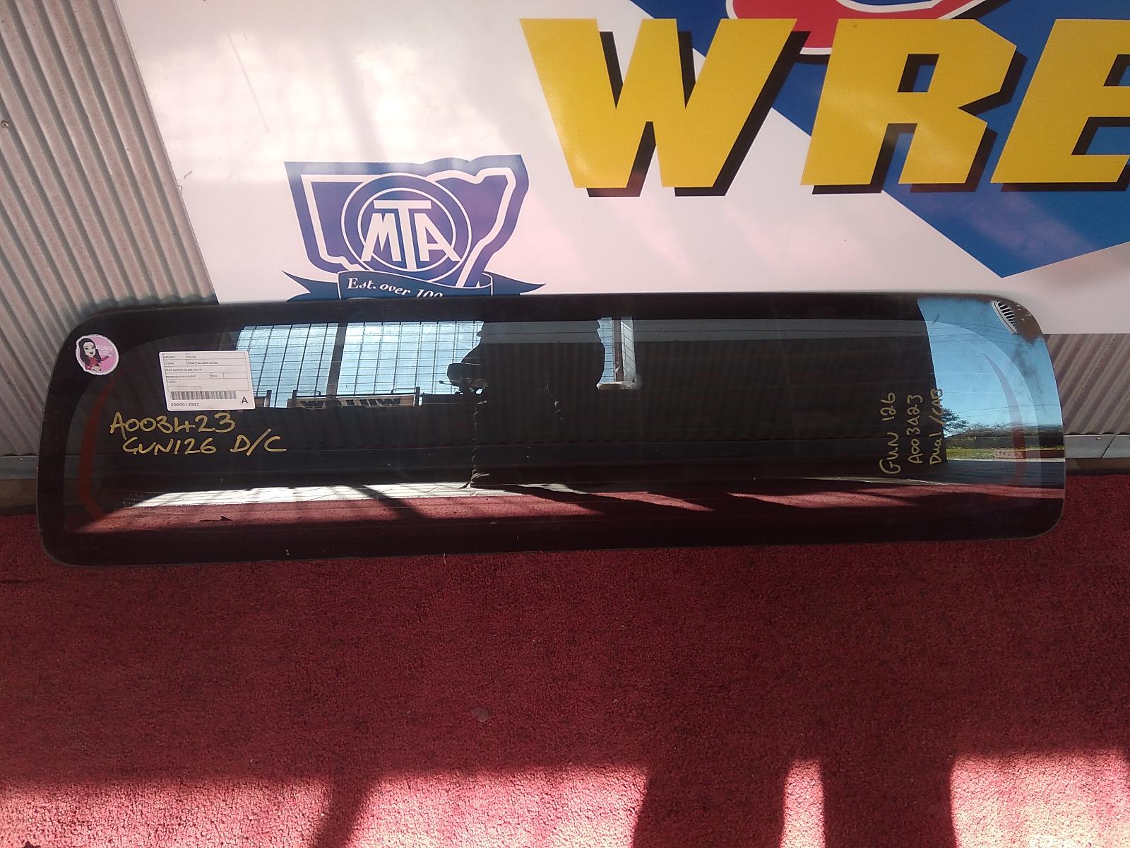 2019 TOYOTA HILUX REAR/TAILGATE GLASS - Narrandera Auto Wreckers