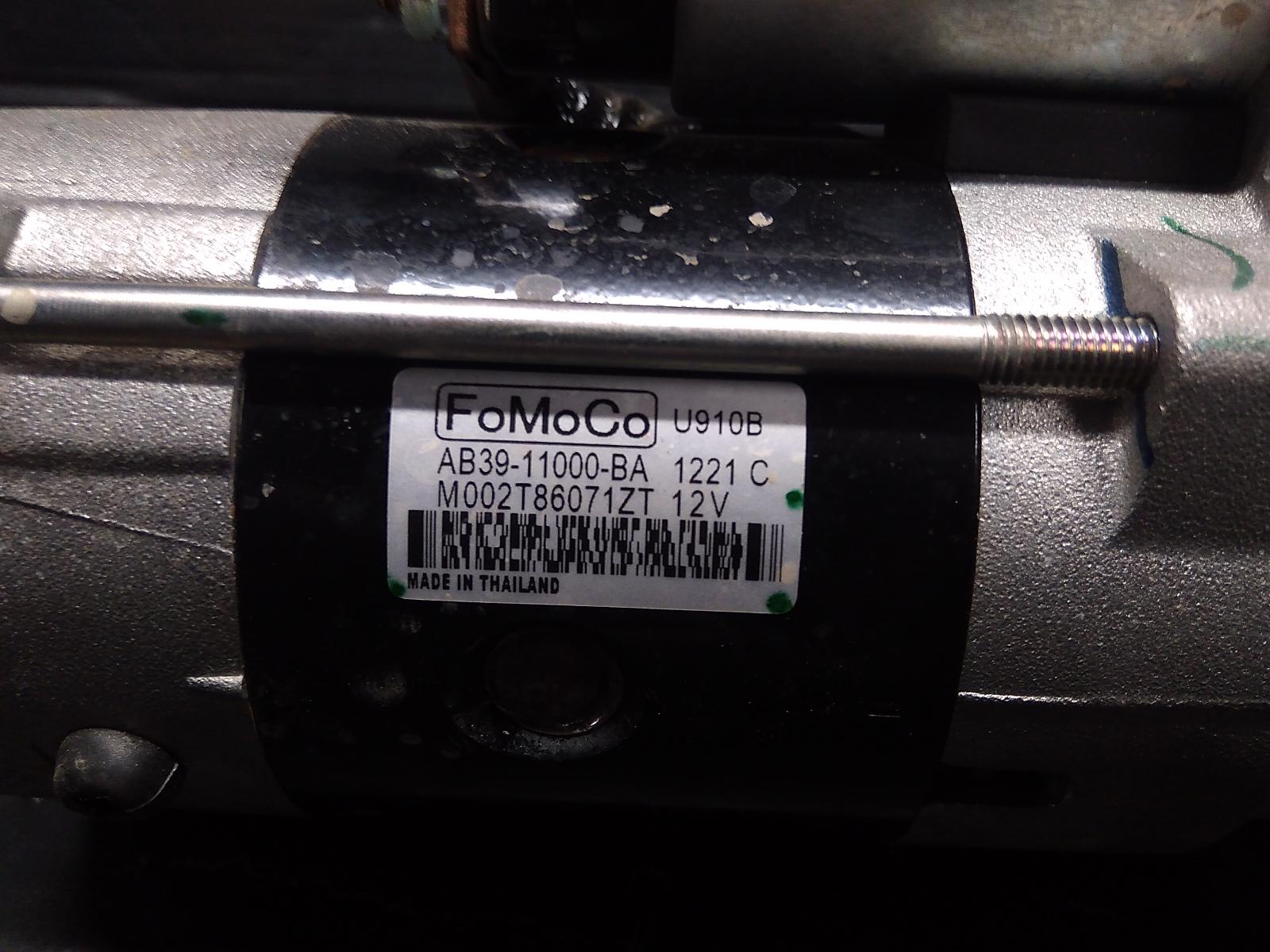 2021 FORD RANGER STARTER - Narrandera Auto Wreckers